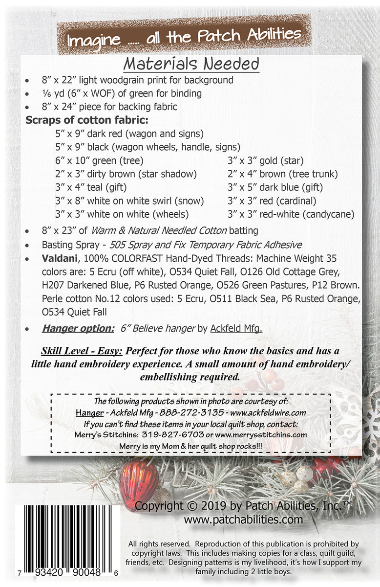 Pattern Patch-Abilities - Peace Love & Joy - DIGITAL DOWNLOAD P254 ...