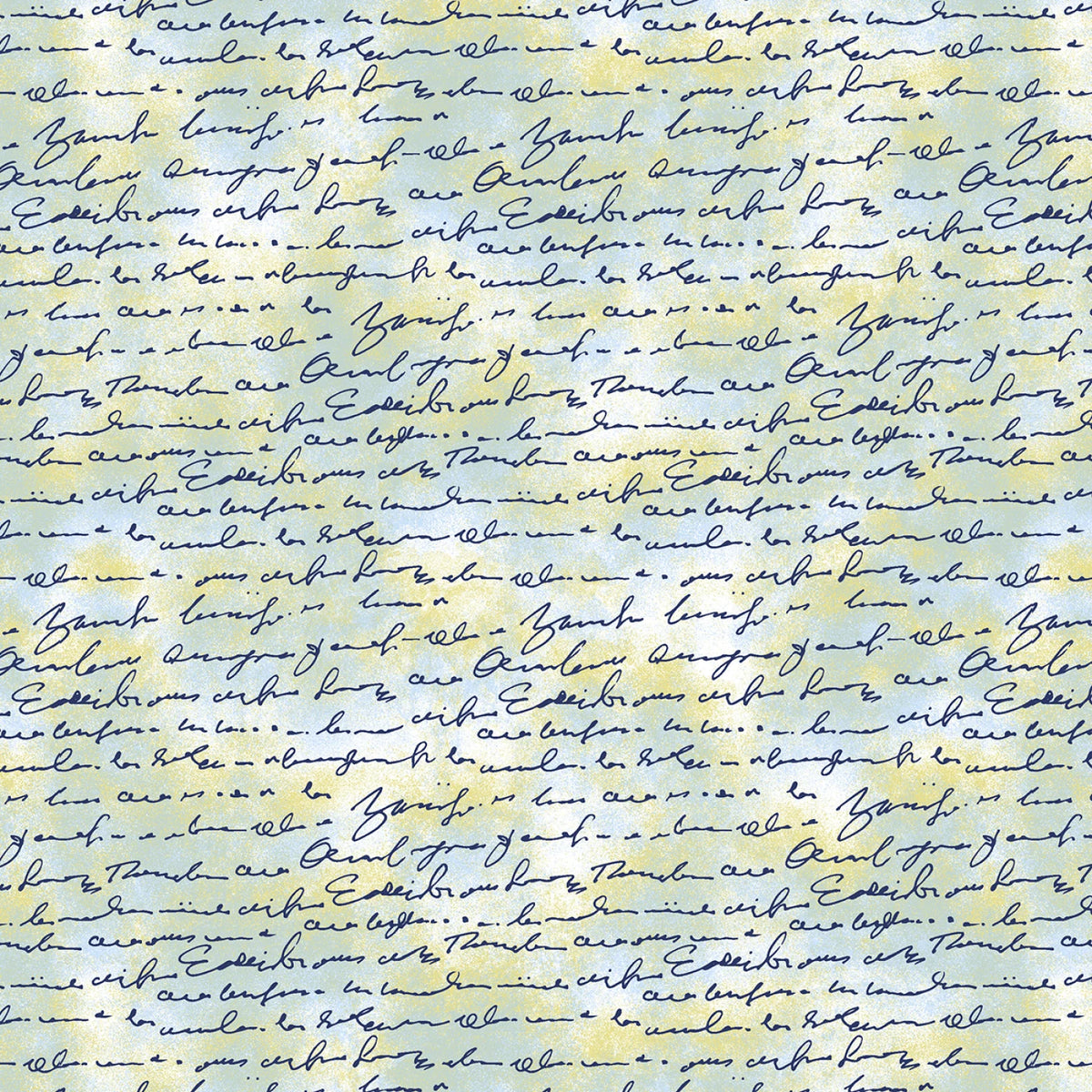 Fabric Studio E Air Mail Script 8504S-16 – The Little Shop of Stitches