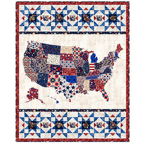 Kit QT American Tapestry Quilt – The Little Shop of Stitches