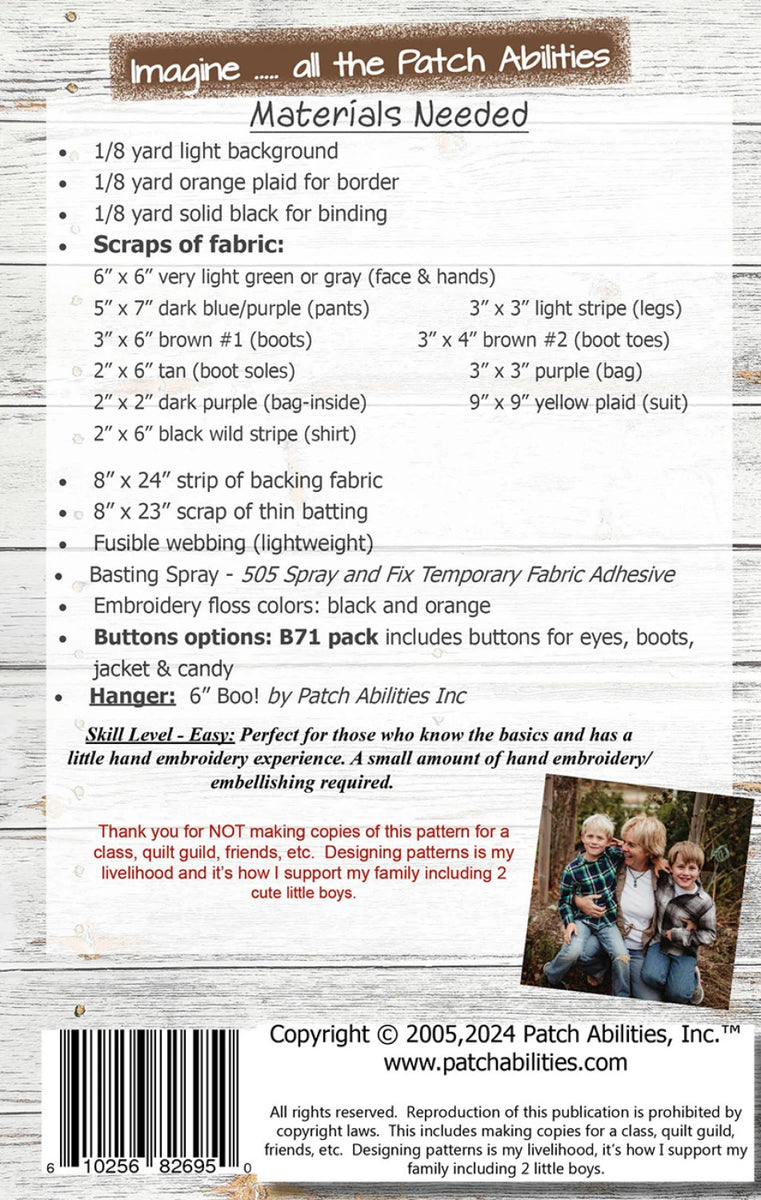 Pattern Patch-Abilities Frank P71 DIGITAL DOWNLOAD – The Little Shop of ...